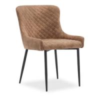 China Practical Antiwear Upholstered Kitchen Dining Chairs Breathable For Home for sale