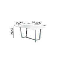 China Ceramic Top Luxury Modern Dining Table Set Antiwear For Apartment for sale