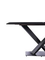China 81102 GOITALIA Contemporary European Victorian Rectangular Stone Top Restaurant Space Saving Dining Table for sale