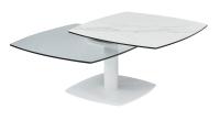 China Modern  Living Furniture  Quality  Durable Western Style Fashion Tempered Glass Dinning Table Sets for sale