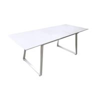 China Free Sample Custom Home Furniture 8 Seater Set Dining Room Glass Table Sale Dining Table Set for sale