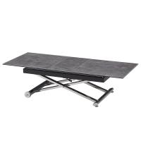 China Folding Luxury Modern Dining Table Set Rectangle Shape Stone Marble Material for sale