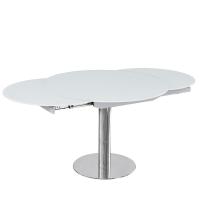 China Glass Top Home Modern Glass Dining Table Multiscene 158x102x75CM for sale