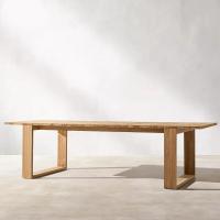 China Nontoxic Anti Abrasion Wood Side Table , Multifunctional Wood Small Dining Table for sale
