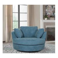 China Durable Fabric Leisure Sofa Chair , Anti Abrasion Single Seater Couch Sofa for sale