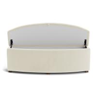 China Linen Fabric Living Room Storage Ottoman Anti Scratch Multiscene for sale