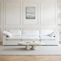 China 21117 Soft Linen Modular Sectional Cloud Sofa Multipurpose For Living Room for sale