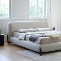 China 12276 Breathable Modern Queen Size Bed Anti Scratch Nontoxic For Small Room for sale