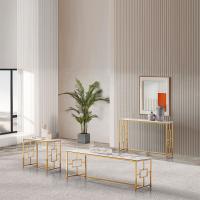China Wear Resistant Marble Top Coffee Table Square shape Practical for sale