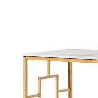 China Wear Resistant Marble Top Coffee Table Square shape Practical for sale
