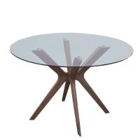 China Durable Glass Top Coffee Cafe Tables Multifunctional Adjustable for sale