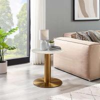 China Multiscene Small Chrome Cafe Table Practical Anti Abrasion For Home for sale