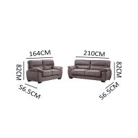 China Nontoxic Fabric Home Furniture Sofas 210x56.5x82cm For Living Room for sale
