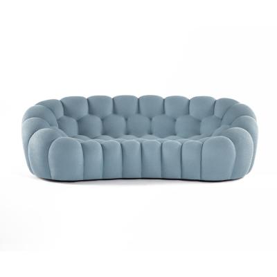 China Fabric Practical Lazy Couch Sofa , Anti Abrasion Two Seater Couch for sale