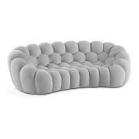 China Fabric Practical Lazy Couch Sofa , Anti Abrasion Two Seater Couch for sale