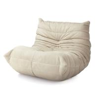 China Fabric Practical Lazy Couch Sofa , Anti Abrasion Two Seater Couch for sale