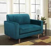 China Velvet Breathable Home Furniture Sofas 140x73x79CM For Living Room for sale