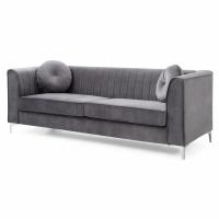 China Velvet Breathable Home Furniture Sofas 140x73x79CM For Living Room for sale