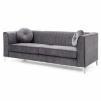 China Velvet Breathable Home Furniture Sofas 140x73x79CM For Living Room for sale