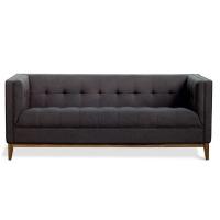 China 9513 Blue Velvet Home Furniture Sofas Practical with Chenille Cover for sale