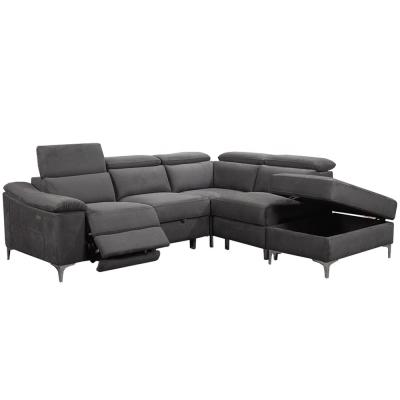 China Foldable 3 Seater Electric Recliner Sofa Bed Multifunctional Practical for sale