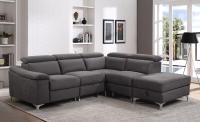 China Foldable 3 Seater Electric Recliner Sofa Bed Multifunctional Practical for sale