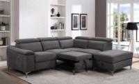 China Foldable 3 Seater Electric Recliner Sofa Bed Multifunctional Practical for sale