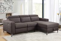 China Antiwear Durable L Shape Sofa Bed , Multiscene Sofa Bed And Recliner Set for sale