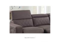 China Antiwear Durable L Shape Sofa Bed , Multiscene Sofa Bed And Recliner Set for sale
