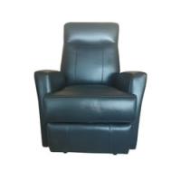 China ODM Hotel Leather Power Recliner Sofa , Durable Leather Couch With Electric Recliners for sale