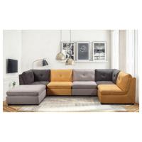 China L Shape Modern Modular Sectional Sofa Anti Fading Multicolor for sale