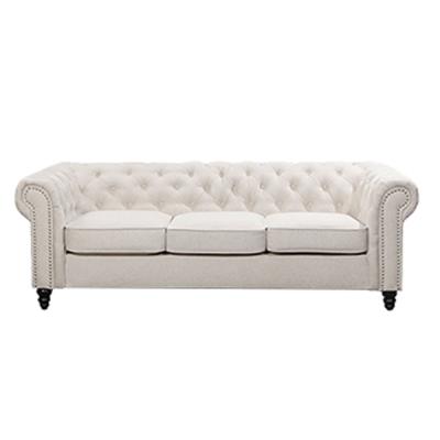 China Beige Color Modern Home Sofa Abrasion Resistant Multicolor ODM OEM for sale