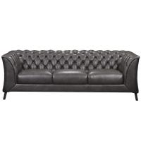 China Multipurpose Modern Leather Sofa Durable Abrasion Resistant For Home for sale