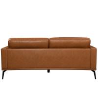 China Nontoxic Sectional Modern Leather Sofa Multifunctional For Living Room for sale