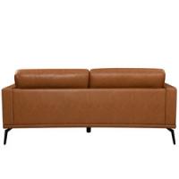 China Nontoxic Sectional Modern Leather Sofa Multifunctional For Living Room for sale