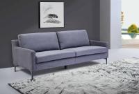 China 19999 C Shaped End Table For Sofa Couch And Bed Double Genuine Leather Sofa Bed for sale