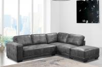China L Shape Modern Leather Sofa Anti Abrasion Multipurpose For Apartment for sale