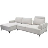 China Breathable Luxury Fabric L Shaped Couch Stain Resistant Durable for sale