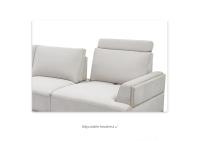 China Breathable Luxury Fabric L Shaped Couch Stain Resistant Durable for sale