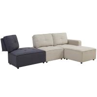 China Living Room Luxury Corner Sofa Multifunctional Anti Abrasion for sale
