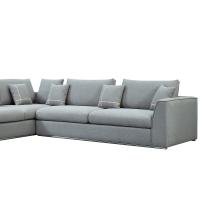 China Convertible Folding Luxury Corner Sofa Practical Adjustable Height for sale