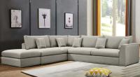 China Convertible Folding Luxury Corner Sofa Practical Adjustable Height for sale