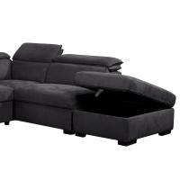 China Breathable Practical Luxury Corner Couches , Convertible Luxury Sofa L Shape for sale