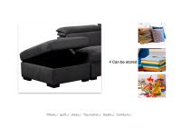 China Breathable Practical Luxury Corner Couches , Convertible Luxury Sofa L Shape for sale