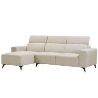 China Durable Breathable L Shaped Fabric Couch , Antiwear Contemporary Fabric Corner Sofas for sale