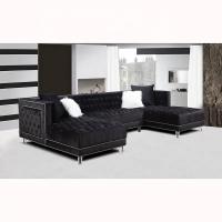 China Anti Fading Fabric Corner Lounge Suites Durable Stain Resistant for sale