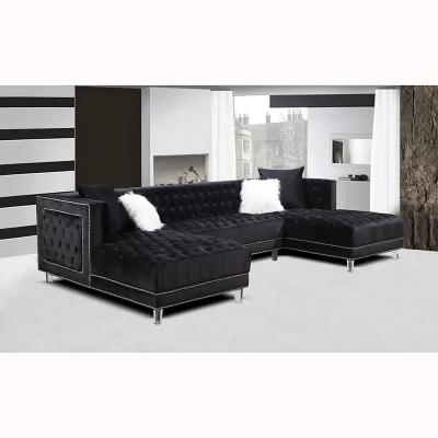 China Anti Fading Fabric Corner Lounge Suites Durable Stain Resistant for sale
