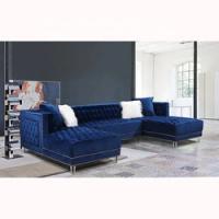 China Anti Fading Fabric Corner Lounge Suites Durable Stain Resistant for sale