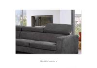 China U Shaped Luxury Corner Sofa Anti Fading Stain Resistant Foldable for sale