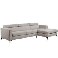 China Foldable Sectional Fabric Queen Sleeper Sofa Stain Resistant Multiscene for sale